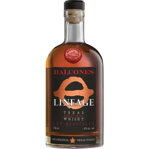 Balcones Single Malt Lineage Whiskey 750ml. MacArthur Beverages